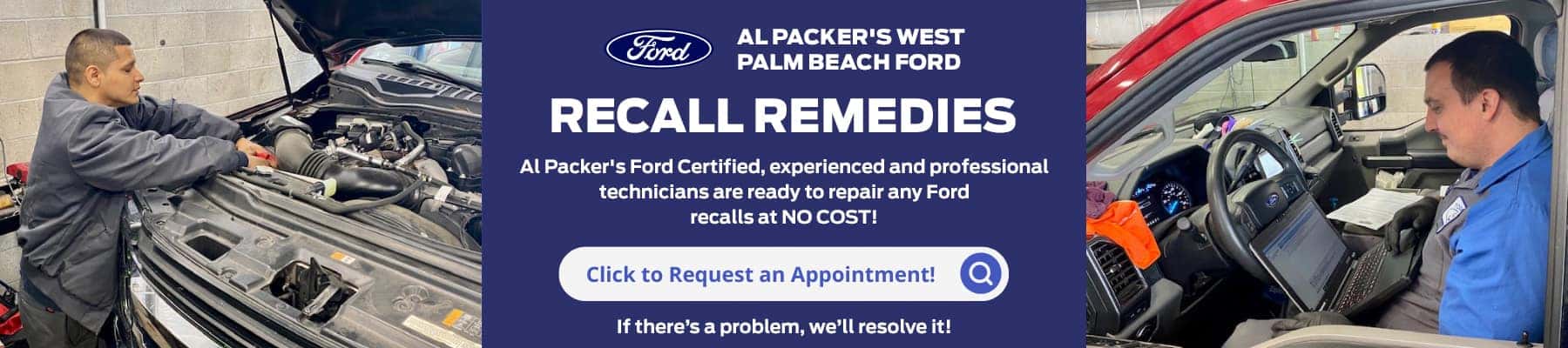 Current Ford Recalls | Al Packer Ford West Palm Beach