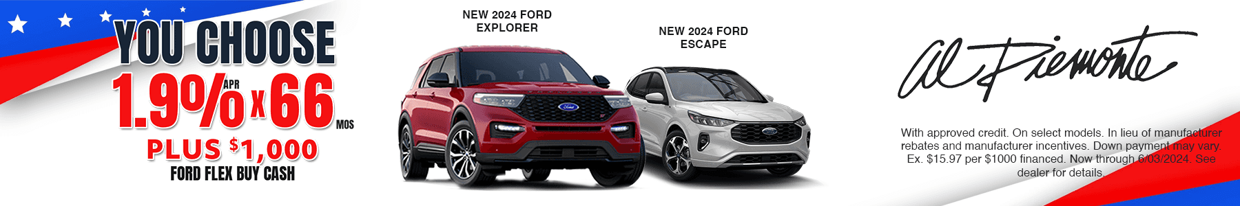 New Cars Trucks SUVs in Stock - Cicero | Al Piemonte Ford