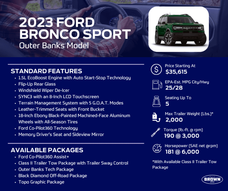 Ford Bronco Sport | Bill Brown Ford