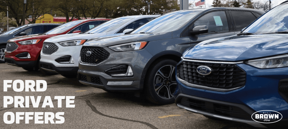 Unlock Exclusive Savings with Ford Private Offers | Bill Brown Ford