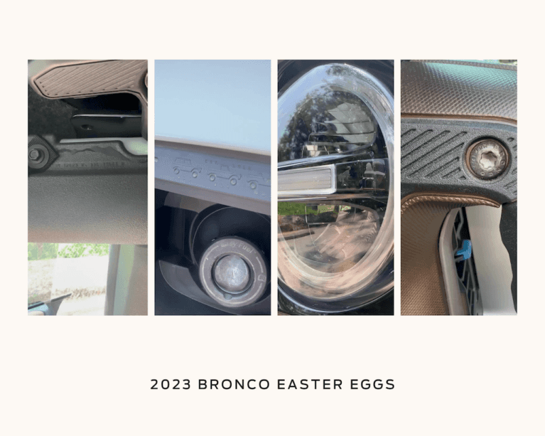 Decode Hidden Easter Eggs In The 2023 Ford Bronco | Bill Brown Ford