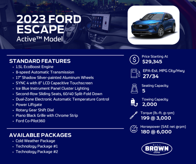 Ford Escape | Bill Brown Ford