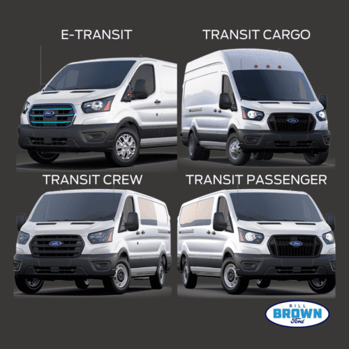 New Ford Transit Vans Near Detroit MI | Bill Brown Ford
