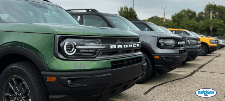 A Closer Look At The 2023 Ford Bronco Sport Trim Levels | Bill Brown Ford