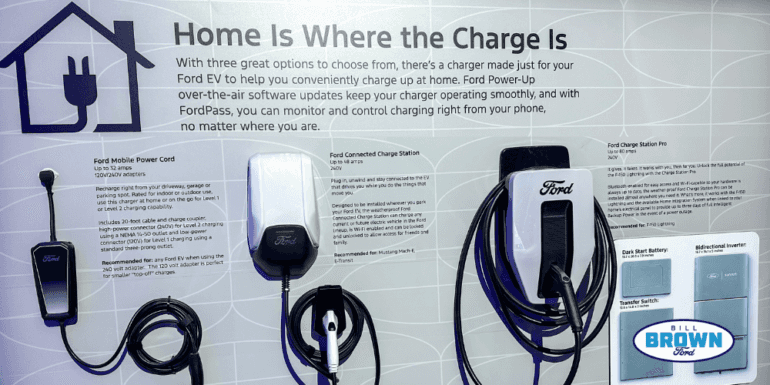 Discover Ford's Convenient At-Home EV Charger | Bill Brown Ford
