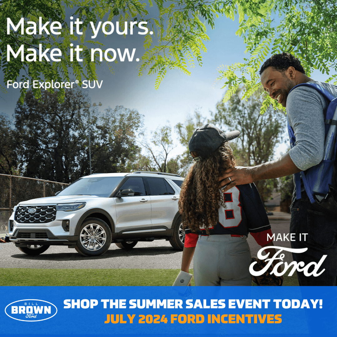 Best Ford Incentives & Lease Deals July 2024 | Bill Brown Ford
