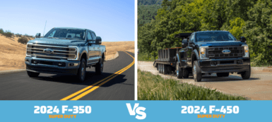Comparing The Ford 2024 F-350 vs. F-450 Specs | Bill Brown Ford