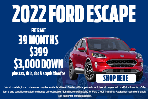 Ford Lease Specials in Troy, Ohio | Dave Arbogast Ford
