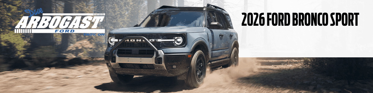 2026 Ford Bronco Sport Review I Dave Arbogast Ford in Troy, OH