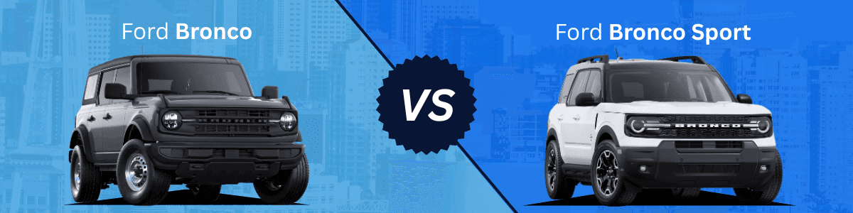 2026 Ford Bronco vs Bronco Sport I Dave Arbogast Ford in Troy, OH