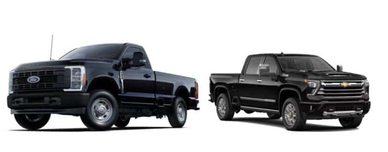 2025 Ford F-250 vs 2025 Chevy Silverado 2500 HD | Truck Dealer