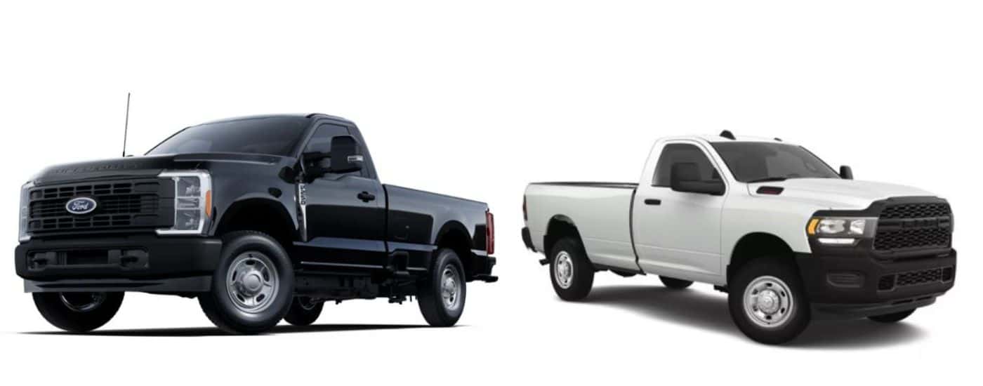 2025 Ford F-250 vs 2025 Ram 2500 Comparison | Trucks for Sale