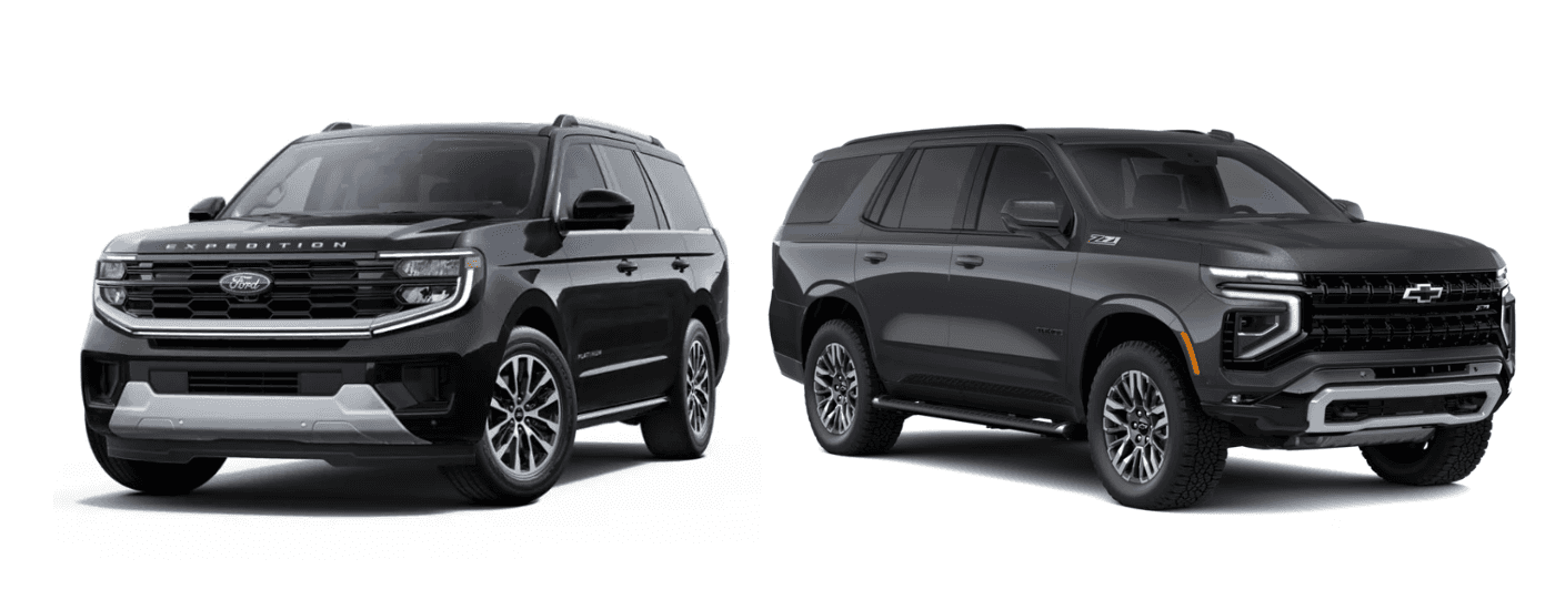 2025 Ford Expedition vs 2025 Chevy Tahoe | SUVs for Sale