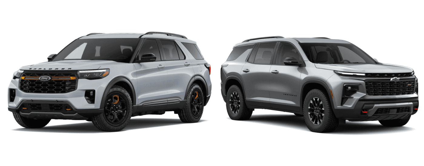 2026 Ford Explorer vs 2026 Chevy Traverse