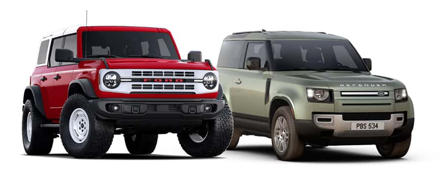 2025 Ford Bronco vs. 2025 Land Rover Defender