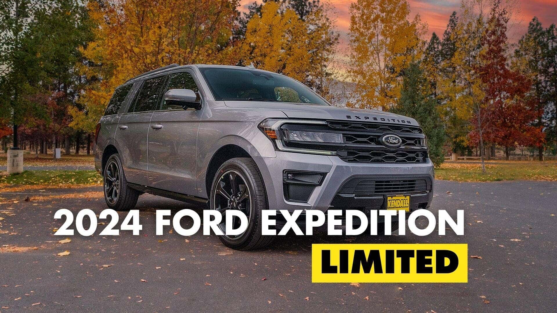 Make Towing a Breeze in the 2024 Ford Expedition Limited | Kendall Ford ...