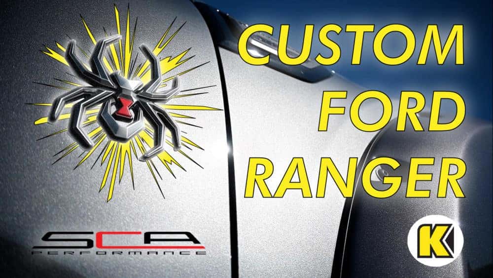 Off-Road with the New Ford Ranger Black Widow by SCA Performance ...