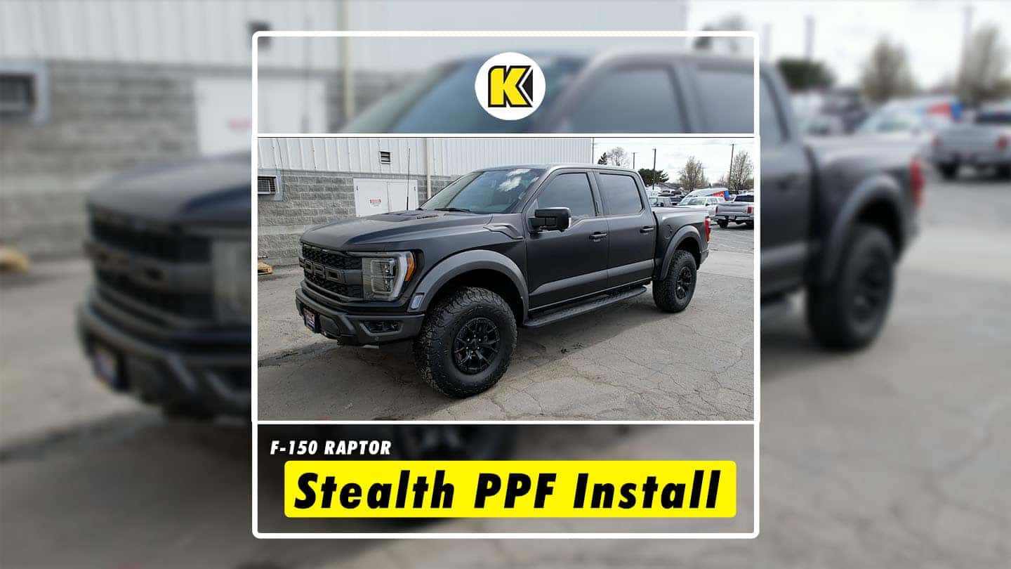 Watch an XPEL Stealth PPF Installation on a Ford F-150 Raptor | Kendall ...