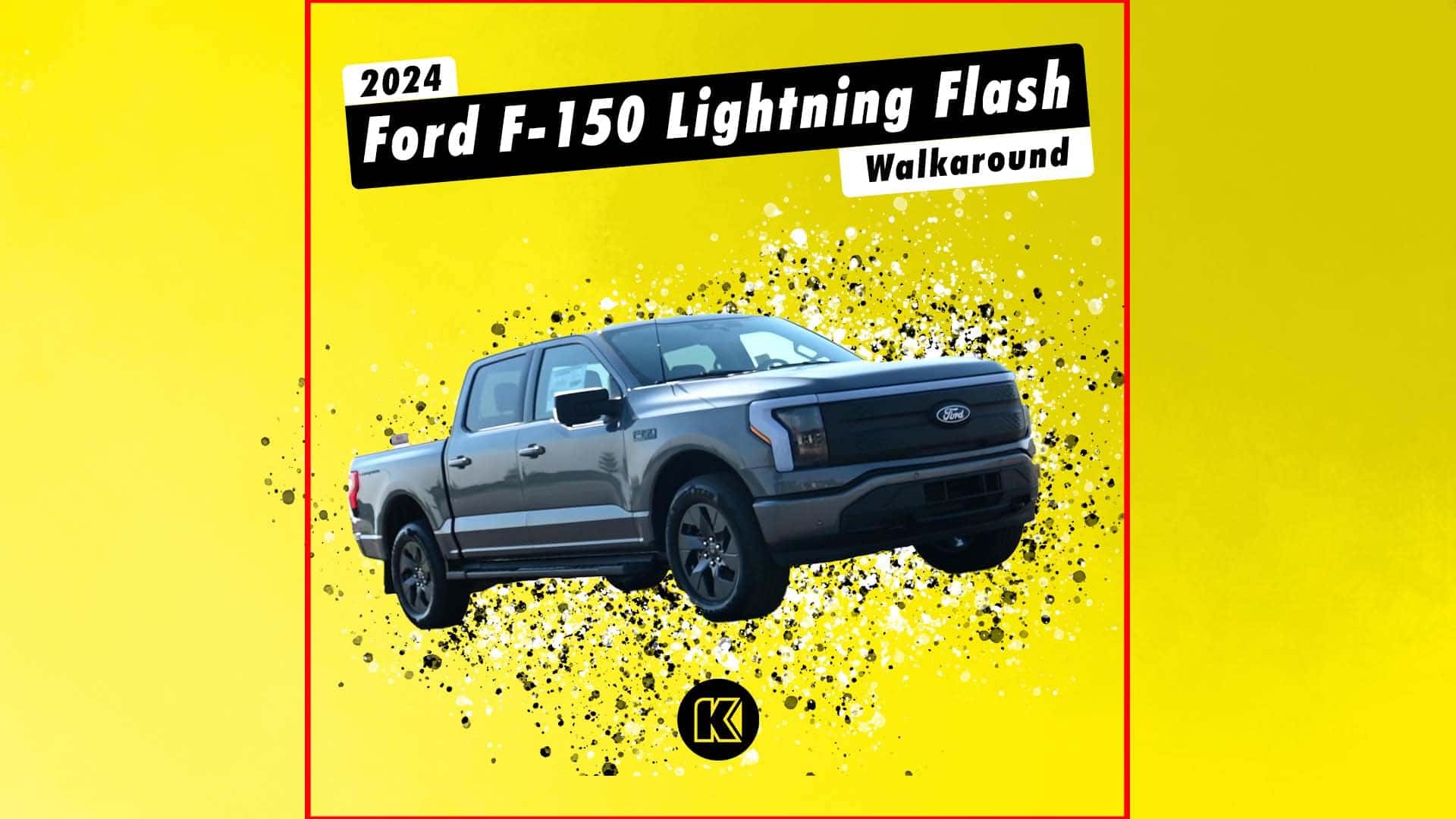 Feel the Power in a 2024 Ford F-150 Lighting Flash: Walkaround Video ...