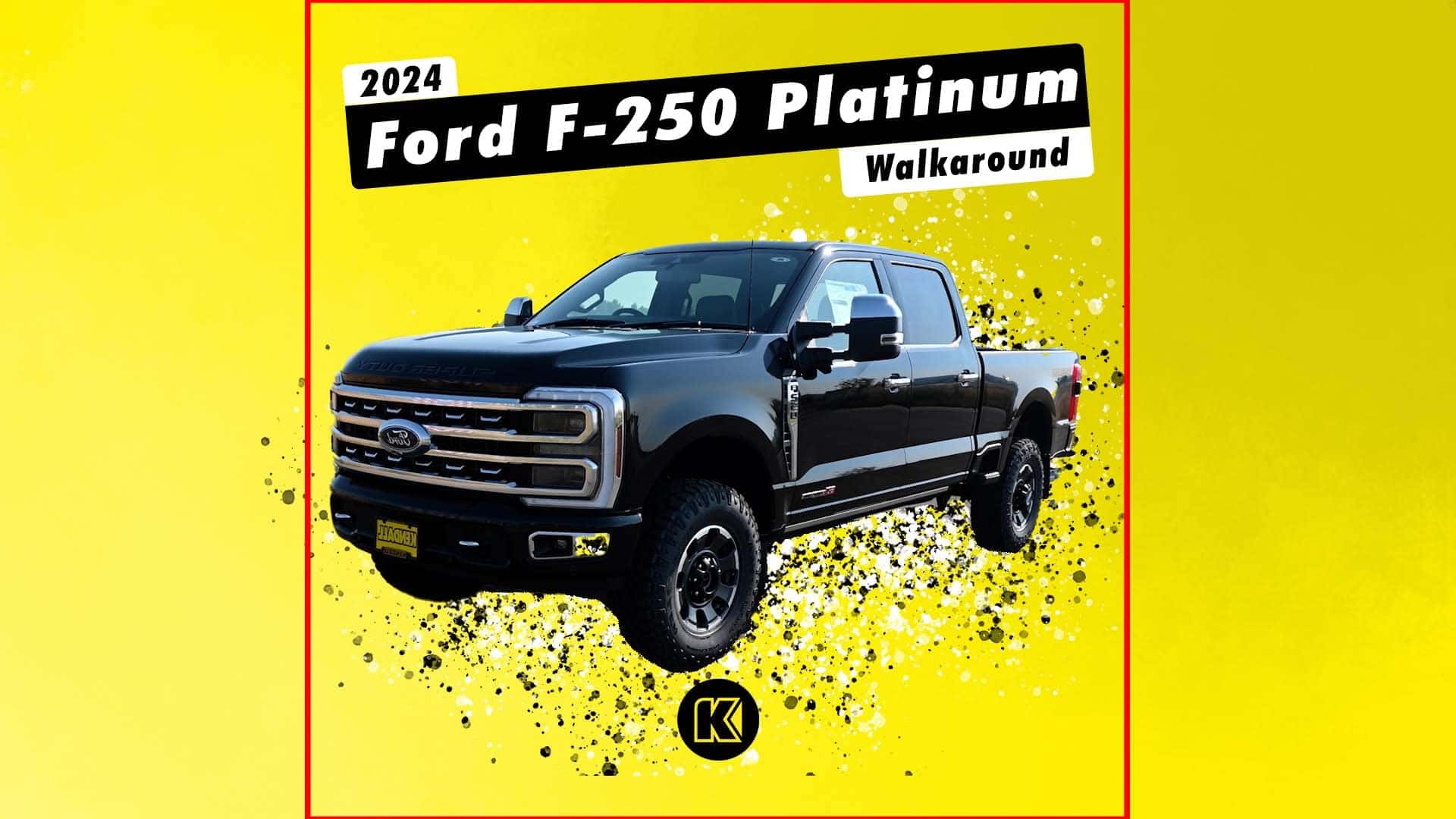 Take on the Tough Jobs in a 2024 Ford Super Duty F-250: Walkaround ...