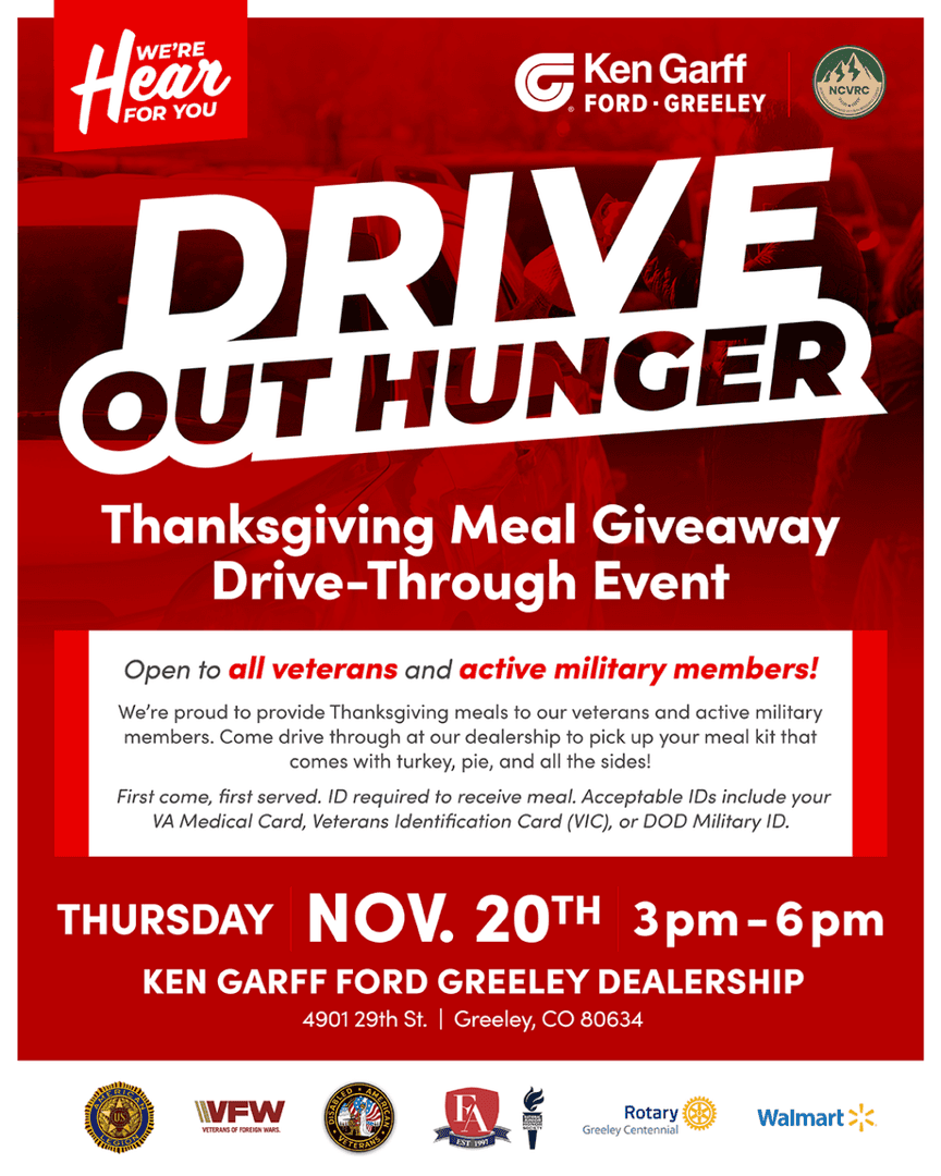 Drive Out Hunger | Ken Garff Ford Greeley