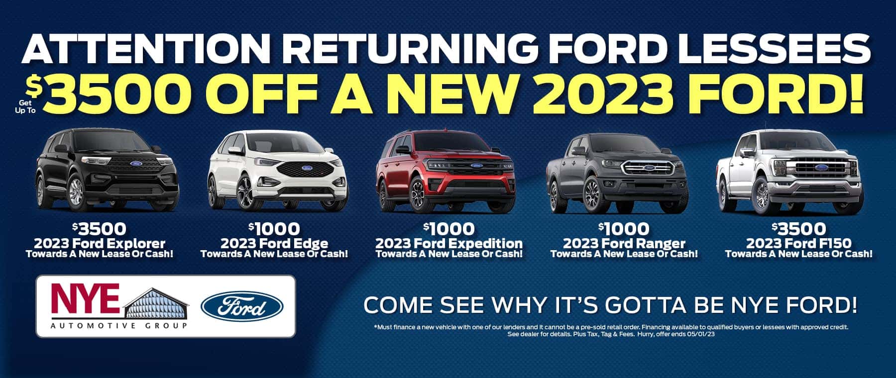 NYE Ford | Ford New & Used Car, Truck, and SUV Dealer
