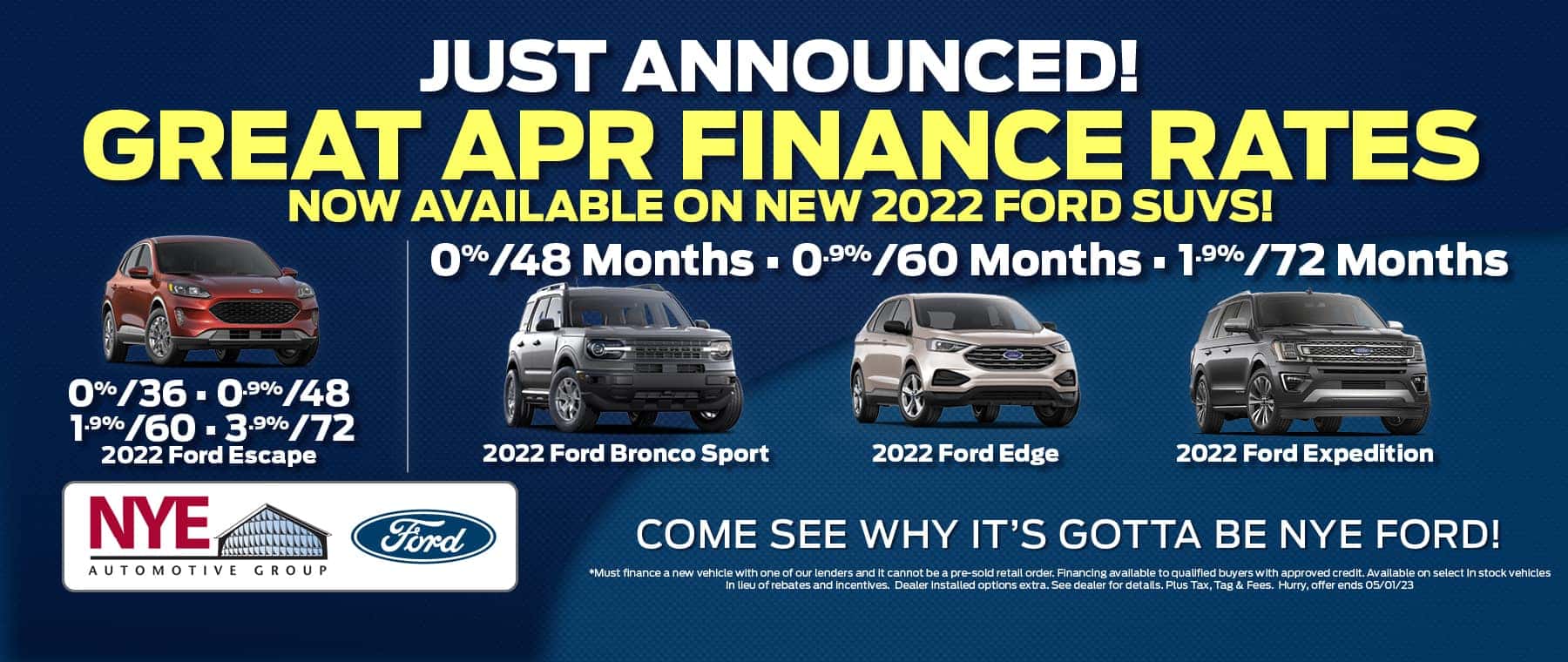 NYE Ford | Ford New & Used Car, Truck, and SUV Dealer