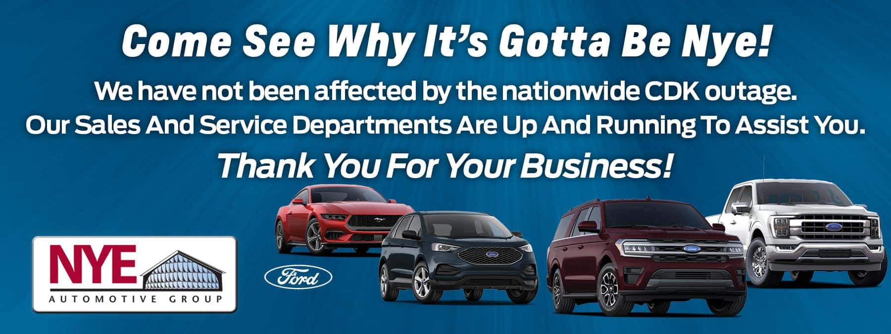 NYE Ford | Ford New & Used Car, Truck, and SUV Dealer