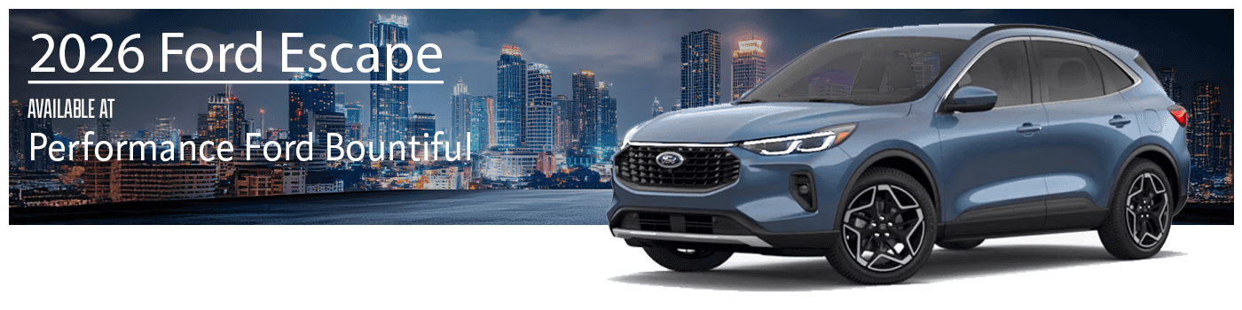 2026 Ford Escape at Performance Ford Bountiful | Performance Ford Bountiful