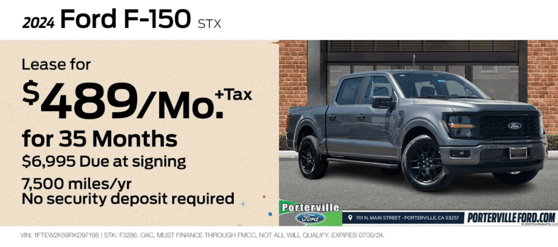 Porterville Ford | Your Trusted Ford Dealer in Porterville