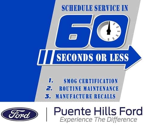 Service Scheduler | Puente Hills Ford