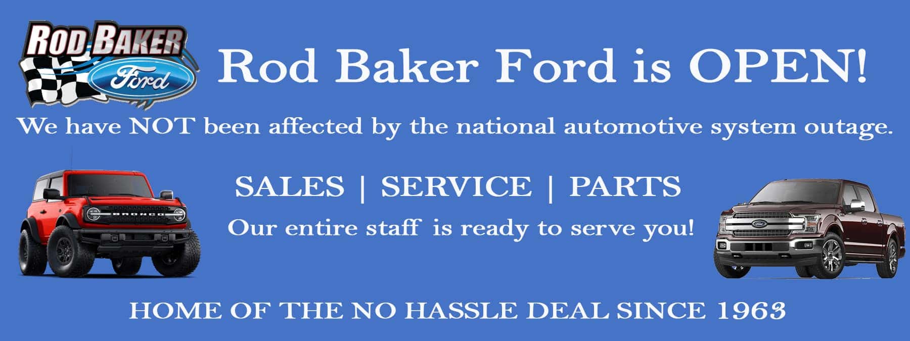 Rod Baker Ford Dealership Plainfield, IL | New & Used Ford Car Dealer
