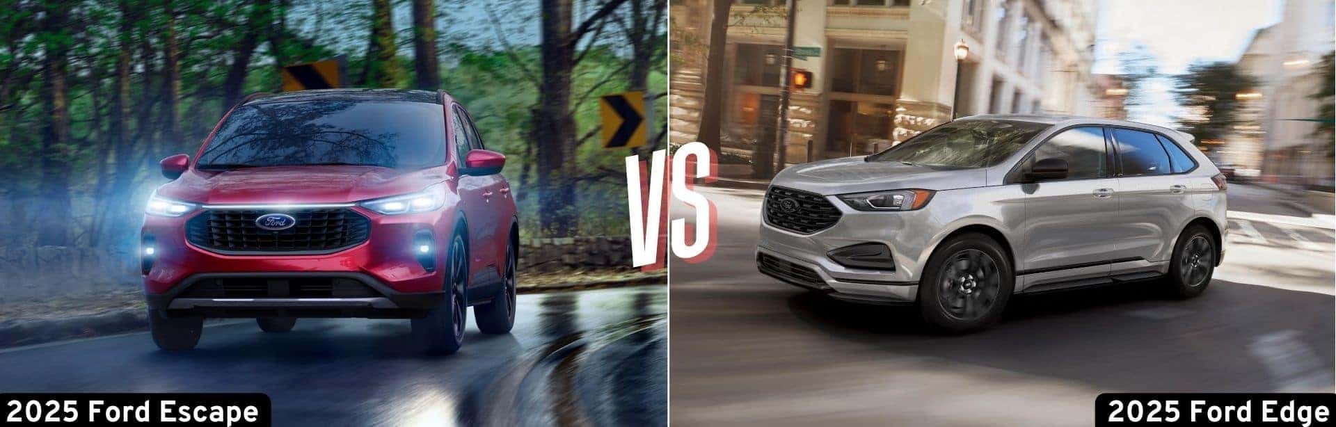 Ford Escape vs Ford Edge in Rancho Santa Margarita CA