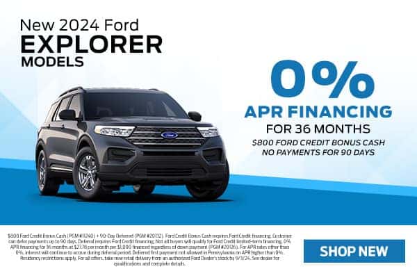 Current New Ford Special Offers | Shaker's Family Ford