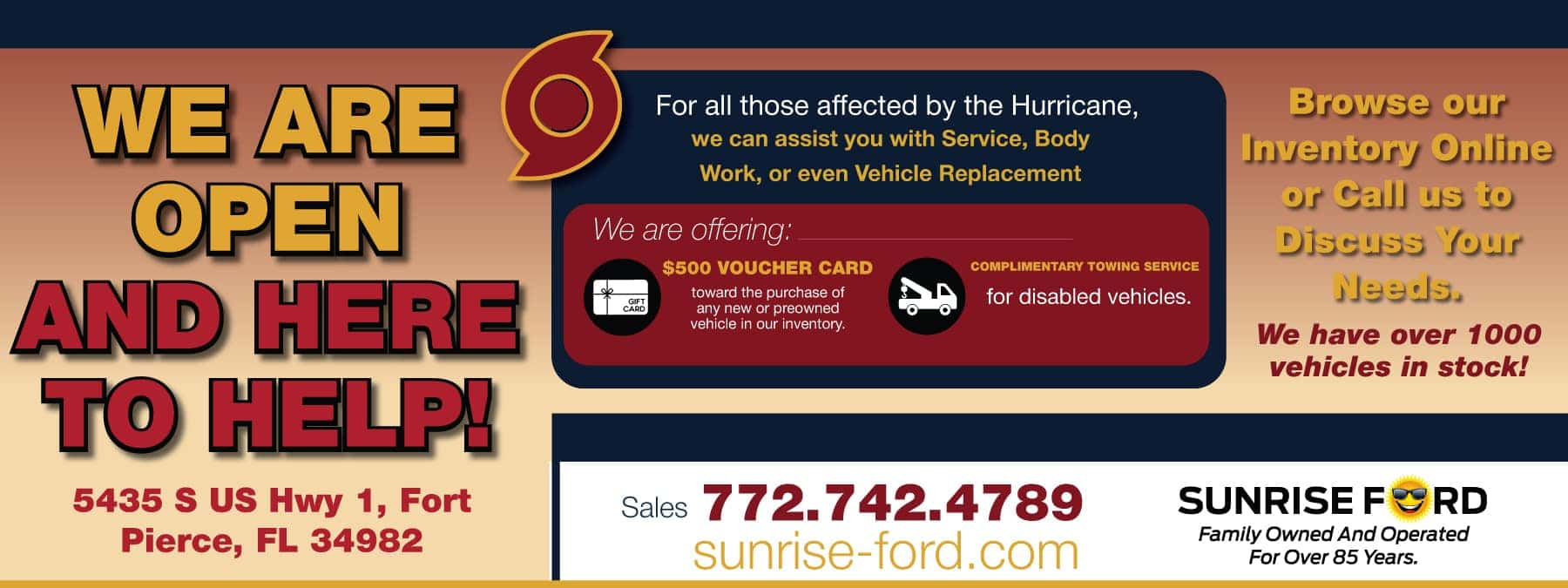 Sunrise Ford | Ford Dealer in Fort Pierce, FL