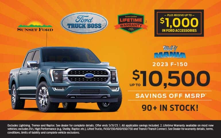 Monthly Special Promotions | Sunset Ford St. Louis