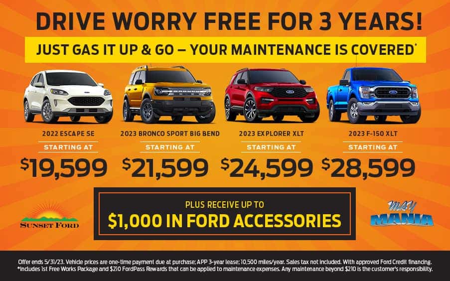 Monthly Special Promotions | Sunset Ford St. Louis