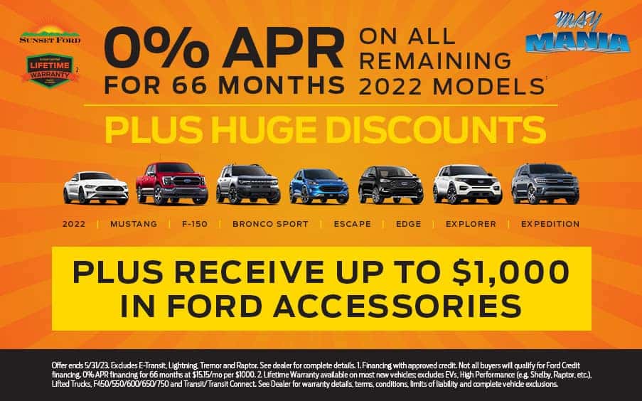 Monthly Special Promotions | Sunset Ford St. Louis