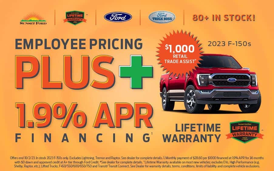 Monthly Special Promotions | Sunset Ford St. Louis