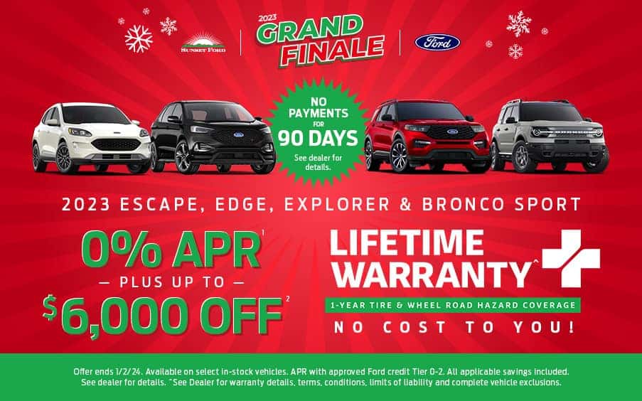 Monthly Special Promotions | Sunset Ford St. Louis