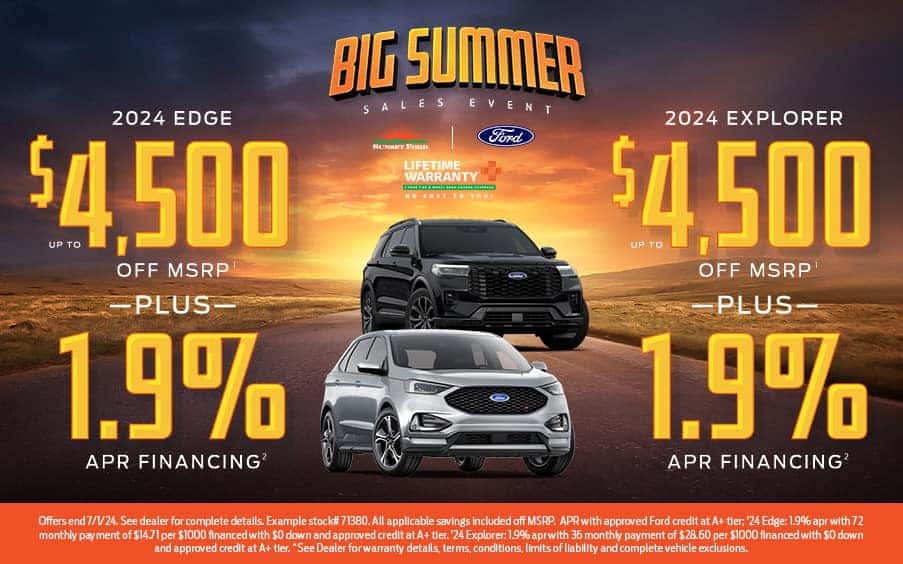 Monthly Special Promotions | Sunset Ford St. Louis