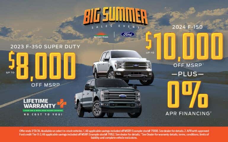 Monthly Special Promotions | Sunset Ford St. Louis
