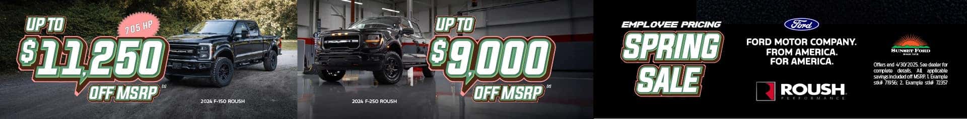 Ford Roush Performance Trucks & Vehicles St Louis | Sunset Ford St. Louis