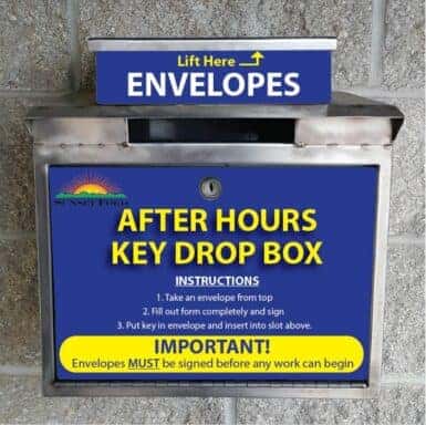 After Hours Drop Off Service | Sunset Ford Waterloo