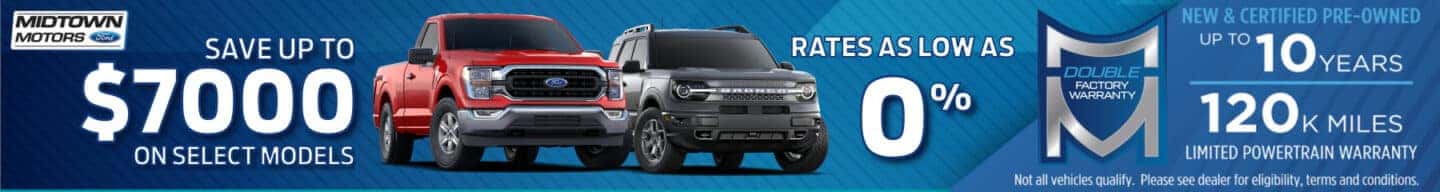 Exclusive Ford Offers and Deals in Warren | Midtown Motors