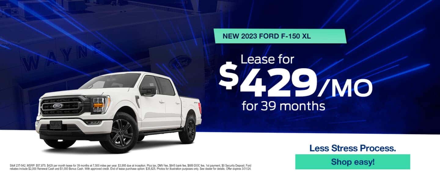 Current New Ford Specials Offers | Wayne Ford